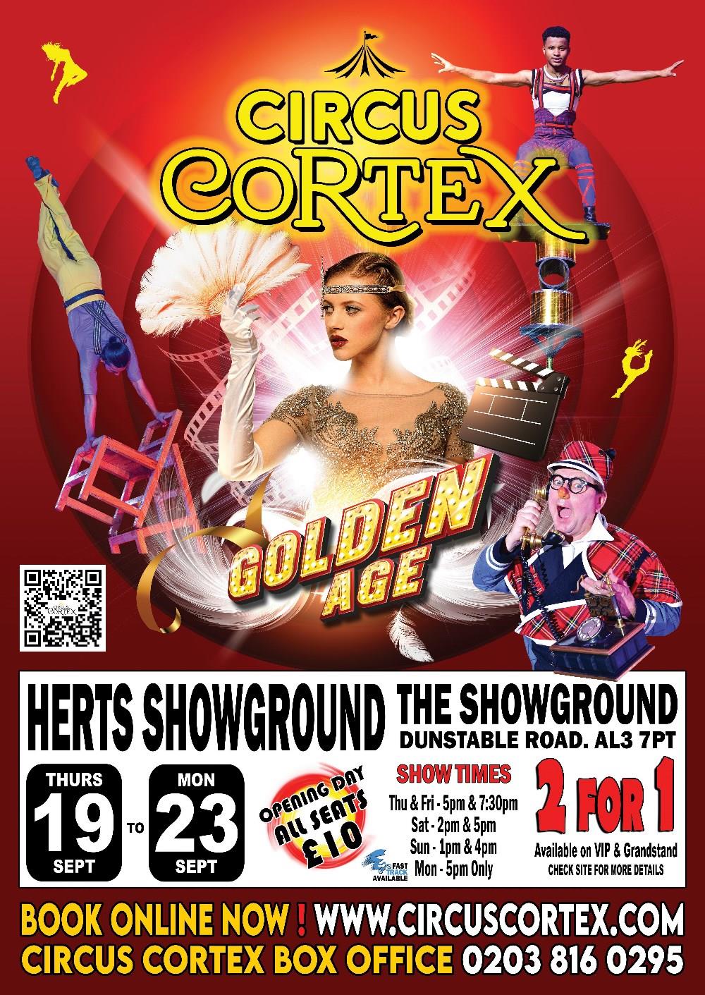 Circus CORTEX at Herts Showground - Visit Herts
