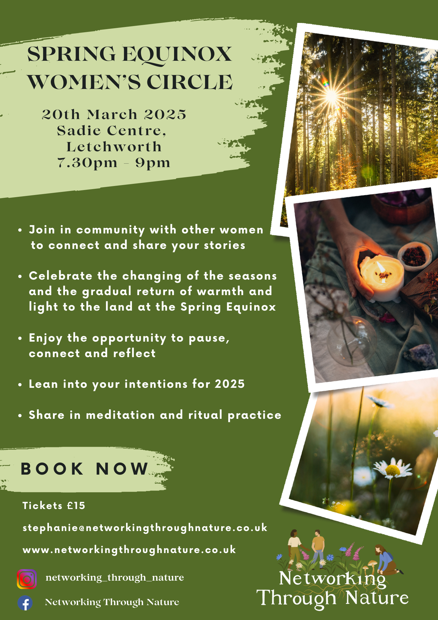 Spring Equinox Women's Circle - Visit Herts