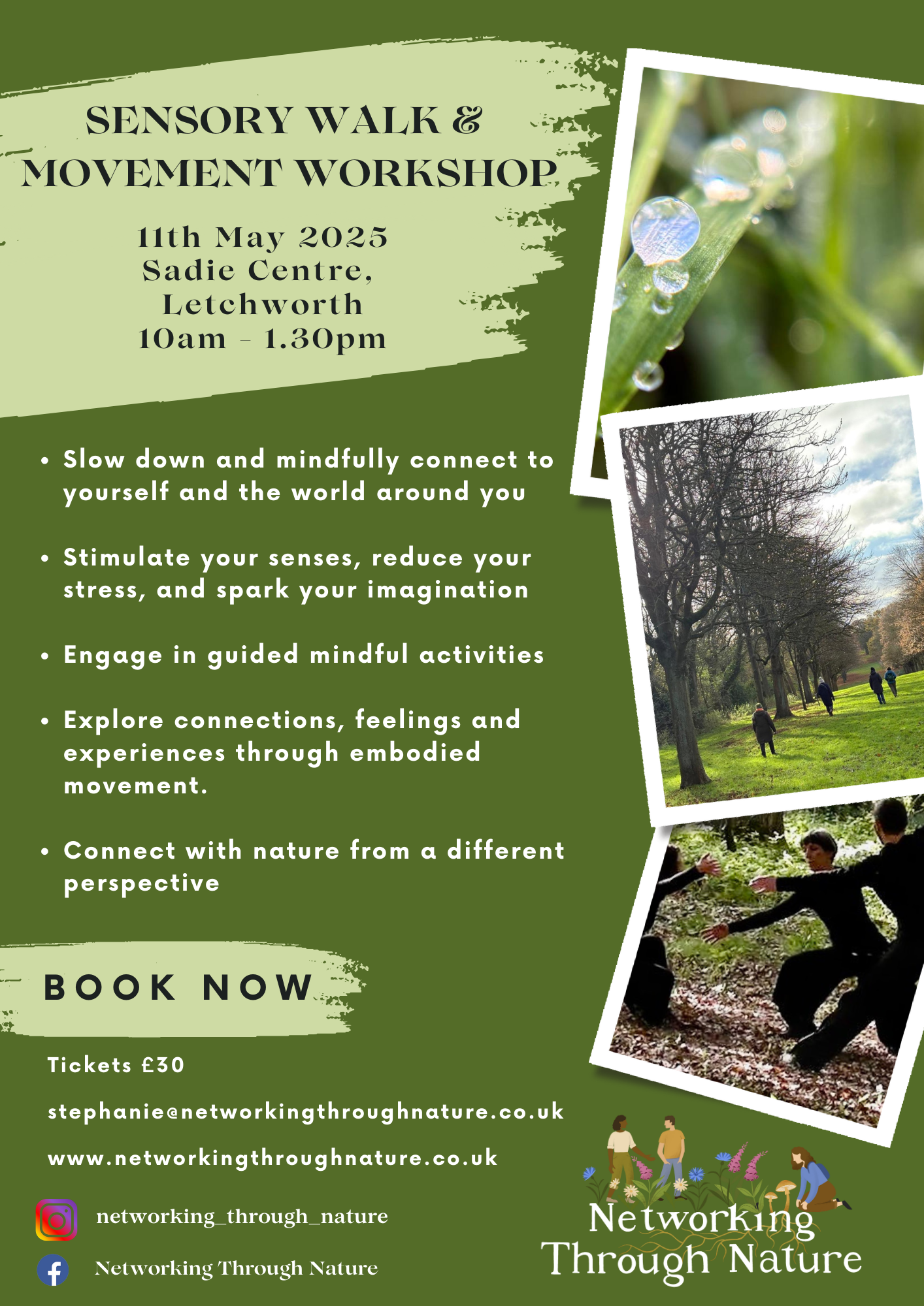 Sensory Walk and Movement Workshop - Visit Herts